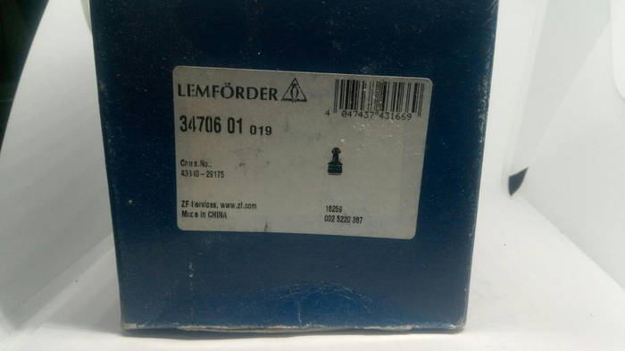 Шаровая опора нижняя левая Lemforder шаровая LEXUS ES TOYOTA ALPHARD ...