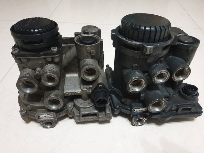 Кран управления тормозами прицепа DAF Mercedes Iveco MAN Wabco ...