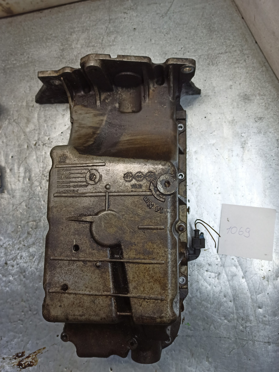 Поддон масляный двигателя 1.6 OPEL Meriva Astra Zafira Corsa Insignia ...