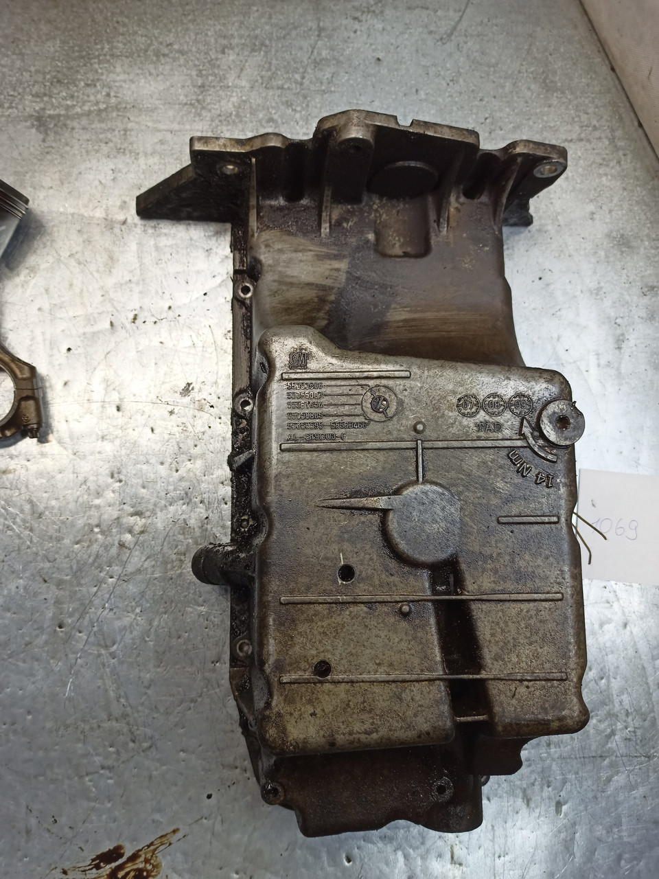 Поддон масляный двигателя 1.6 OPEL Meriva Astra Zafira Corsa Insignia ...