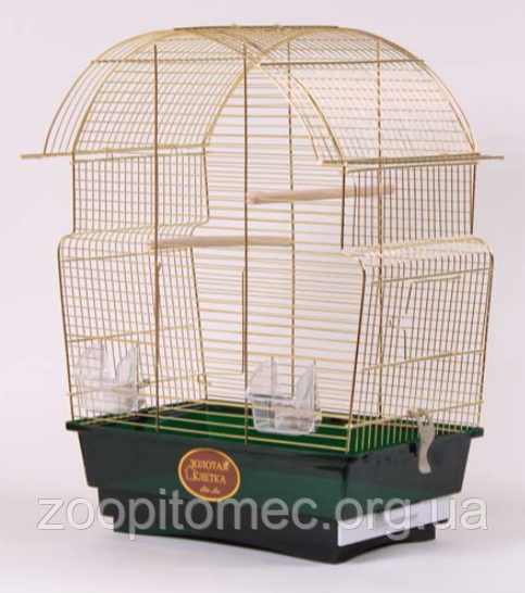 Золотая клетка для попугаев, канареек Rosa Gold, 47*29*59 см: продажа ...