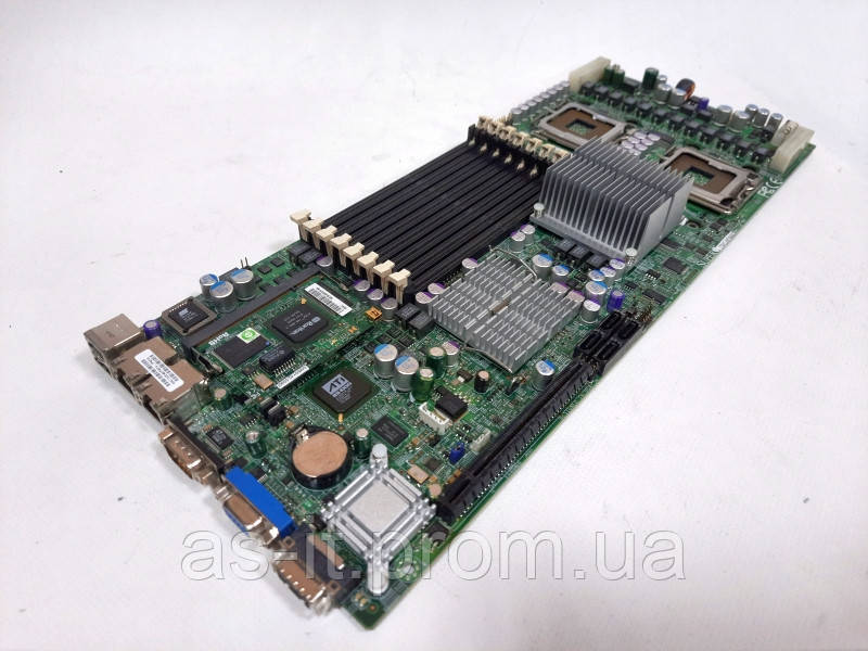 БУ Материнская Плата для Сервера Supermicro X7DWT-INF, 2xs771, 8xDDR2 ...