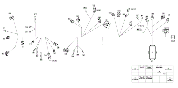 Купить Крышка блока предохранителей квадроцикла Can Am BRP 710001026 ...