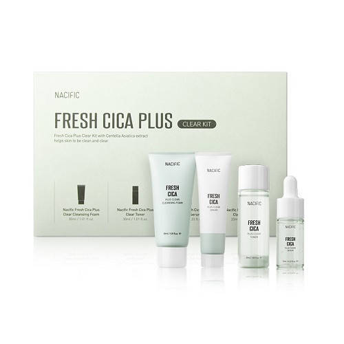 Купити Nacific Fresh Cica Plus Clear Kit Набір для проблемної шкіри ...