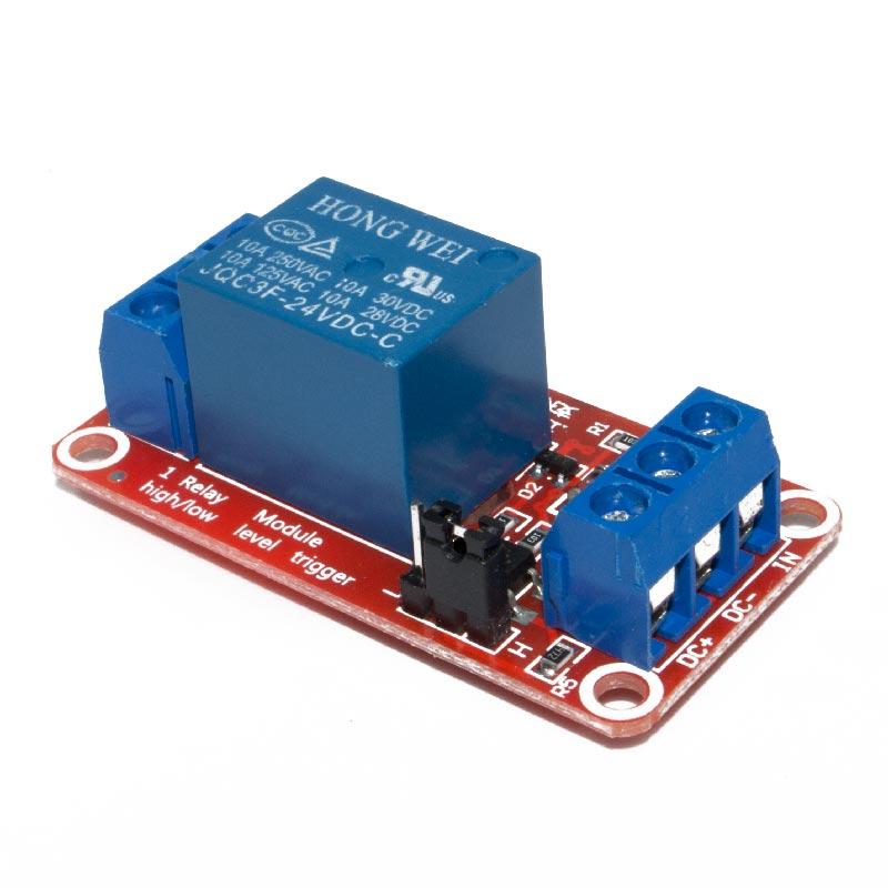 Модуль 1 реле 24V з опторязвязкой для ARDUINO: продаж, ціна у Дніпрі ...