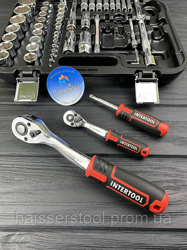 Набор инструментов 111 шт. Cr-V INTERTOOL Storm ET-8111, автонабор , набор головок, цена 3200 ...