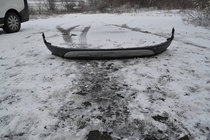 Купити Спойлер (губа) переднего бампера для Opel Mokka (2015-2017 ...