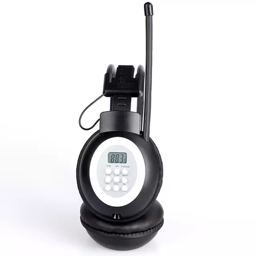 Беспроводные наушники с fm радио приемником Высокочувствительное радио ...