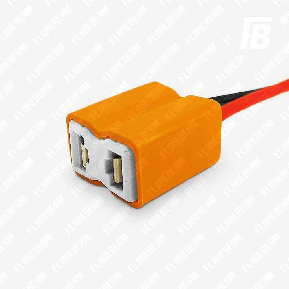 Разъём (патрон, цоколь) H7, PX26d (мама), 02, с проводом, керамический ...