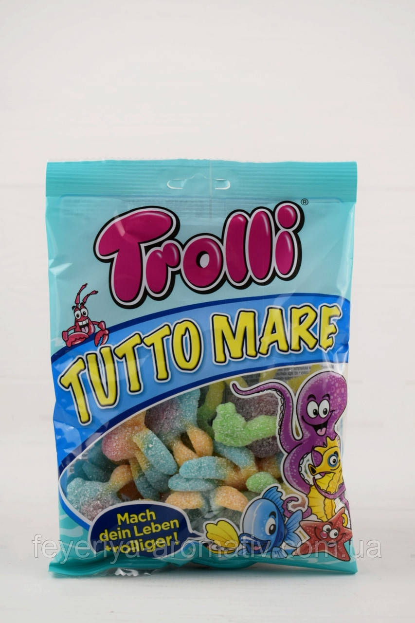 Желейные конфеты морские жители Trolli Tutto Mare 175г (Германия): продажа, цена в Луцке ...