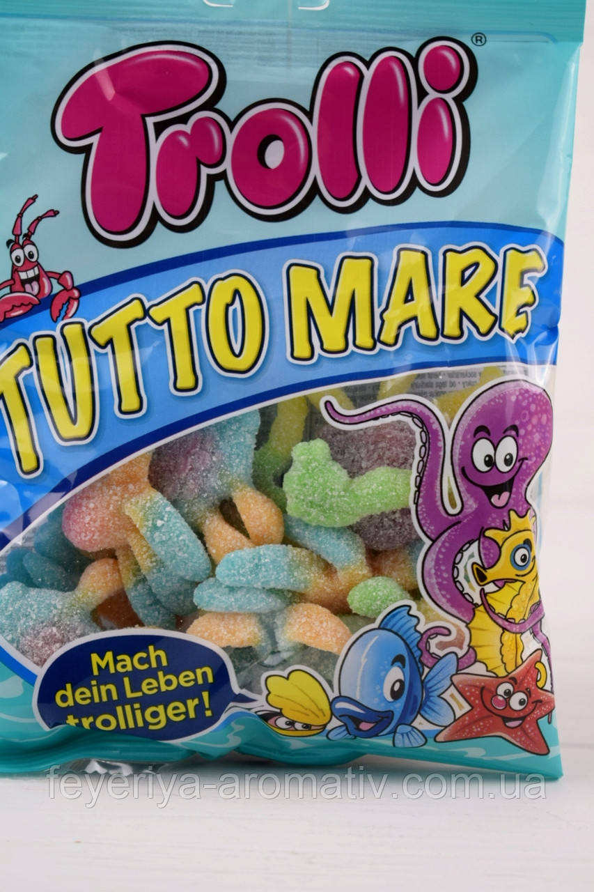 Желейные конфеты морские жители Trolli Tutto Mare 175г (Германия): продажа, цена в Луцке ...