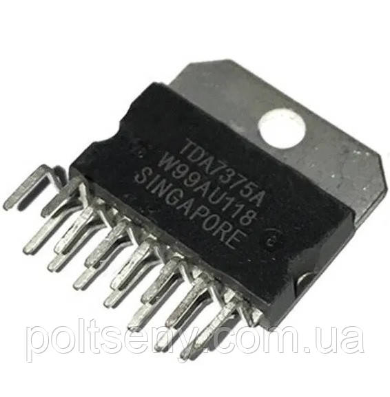 Микросхема TDA7375A TDA7375 DBS15 Усилитель 2 х 37Вт (ID#1543697125 ...