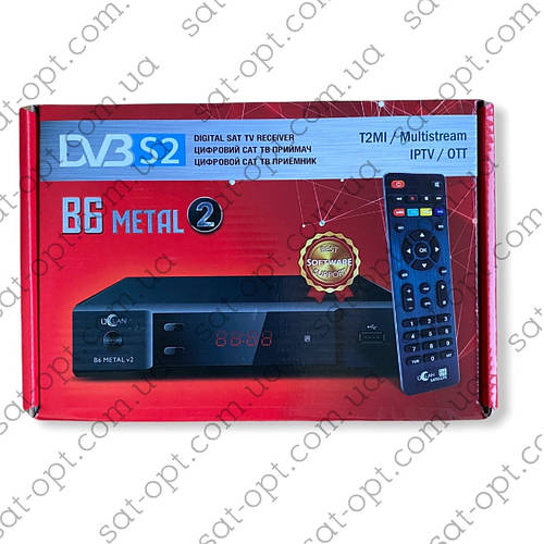 Супутниковий ресивер (тюнер) UCLAN B6 Metal, ціна: 653 ₴, купити на Prom.ua