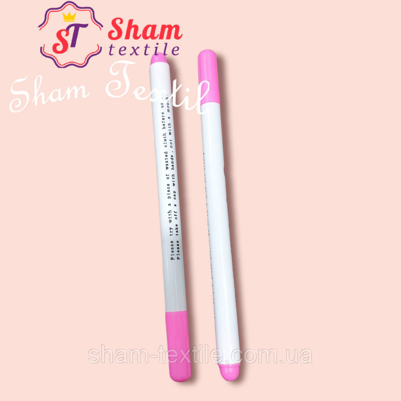 Самоисчезающий маркер для ткани Adger, розовый (ID#1544468830), цена ...