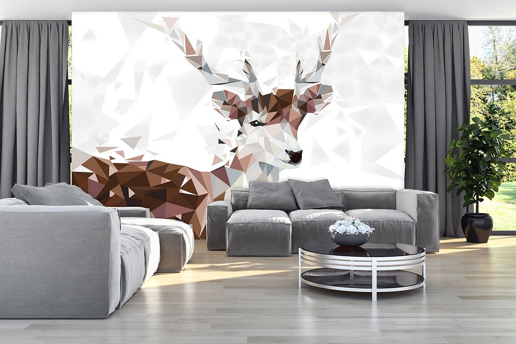 Купитити Флізелінові фото шпалери з фігурами Олень (11404V)+клей по ...