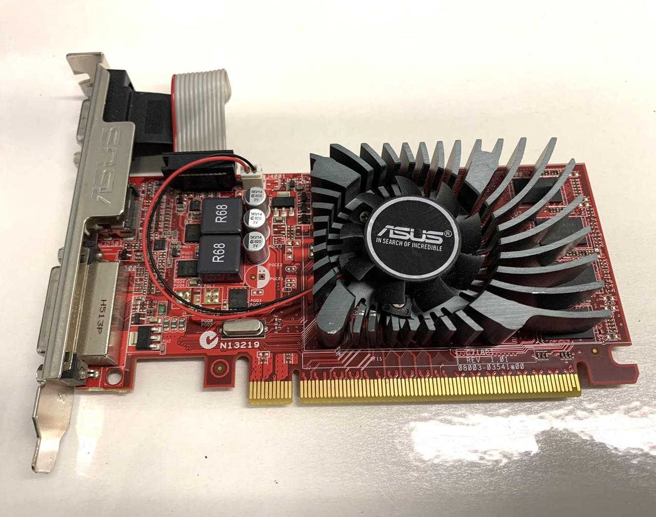Відеокарта ASUS R7 240 2 GB (R7240-2GD3-L) (128bit/GDDR3/1800MHz) (ID#1544895019), ціна: 2200 ...