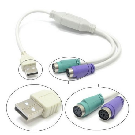 USB PS2 адаптер переходник клавы и мышки: продажа, цена в Полтаве ...