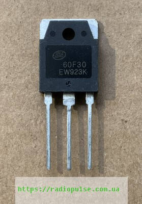 Купить Диод 60F30 ( 60F30A , 60F30SAB3 , SFR60F30PN , FF60UP30DN ...