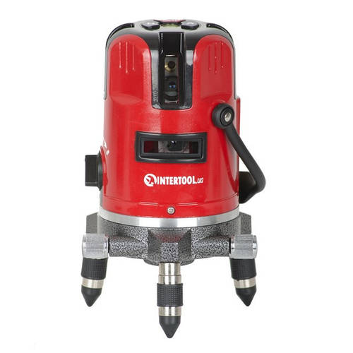 Купить Уровень лазерный Проф. 5 лазерных головок INTERTOOL MT-3011, цена 2399 грн — Prom.ua (ID ...