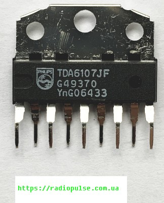 Микросхема TDA6107JF Оригинал — Купить Недорого на Bigl.ua (1545246682)
