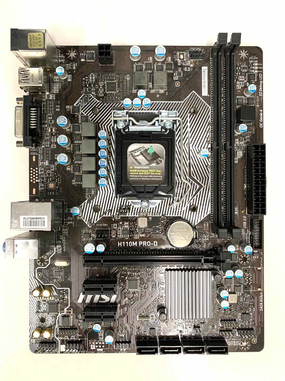 Материнская плата MSI H110M PRO-D (s1151, Intel H110, PCI-Ex16, 2 x ...