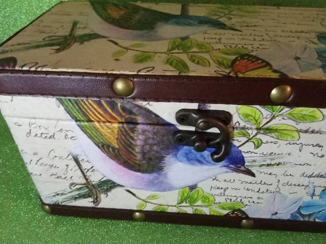 Купити Скринька скриня для прикрас косметики та аксесуарів ДВП екошкіра Розмір 12×22 см