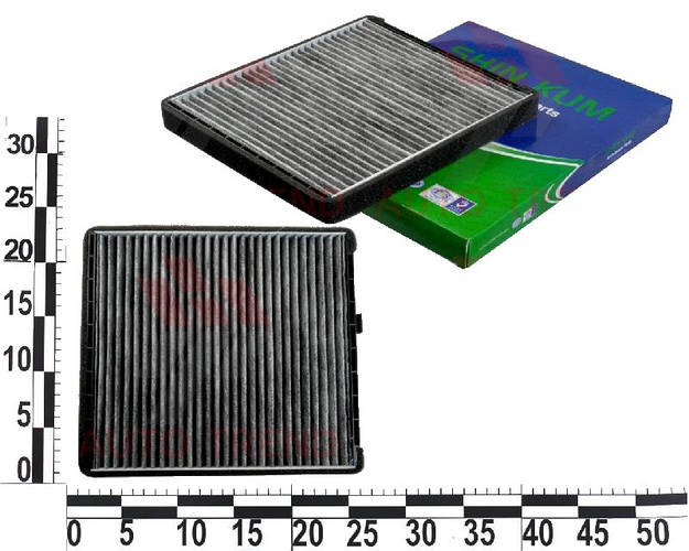 Купить Фильтр салона AVEO T200, T250 1.5 (угольный) (96539649) (Shin ...