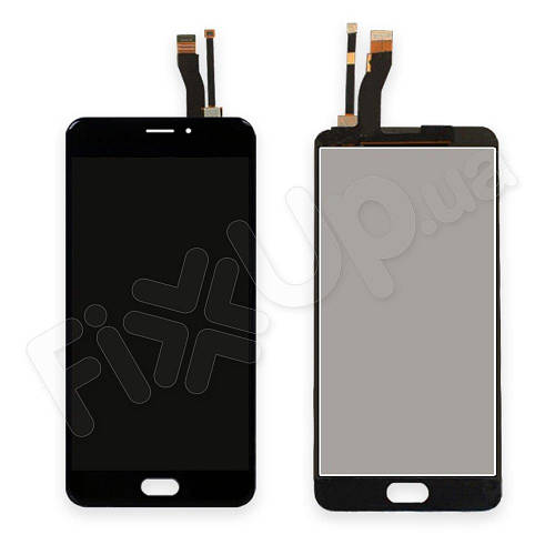 Дисплей Meizu M5 Note с тачскрином в сборе, цвет черный (ID#549434690 ...