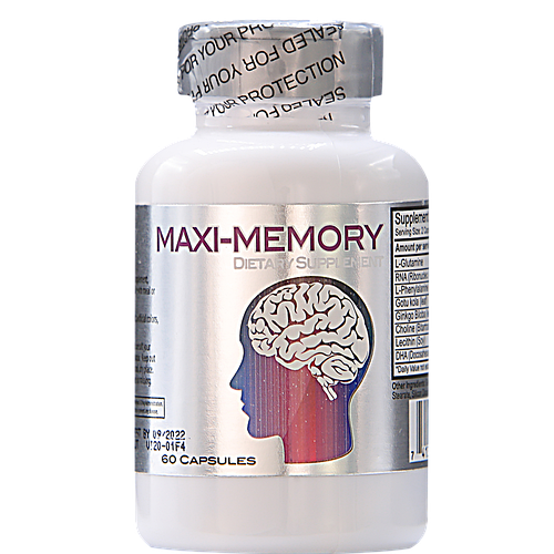 MAXI-MEMORY активатор памяти и мозга NCB, 60 капсул, цена 858.58 грн ...