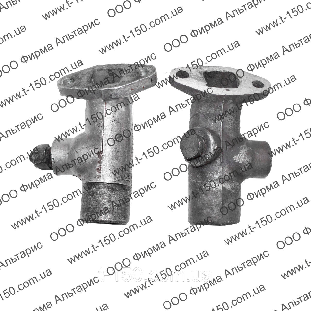 Патрубок водоотводящий головки блока левый/правый Т-150 СМД-60/62, 60 ...