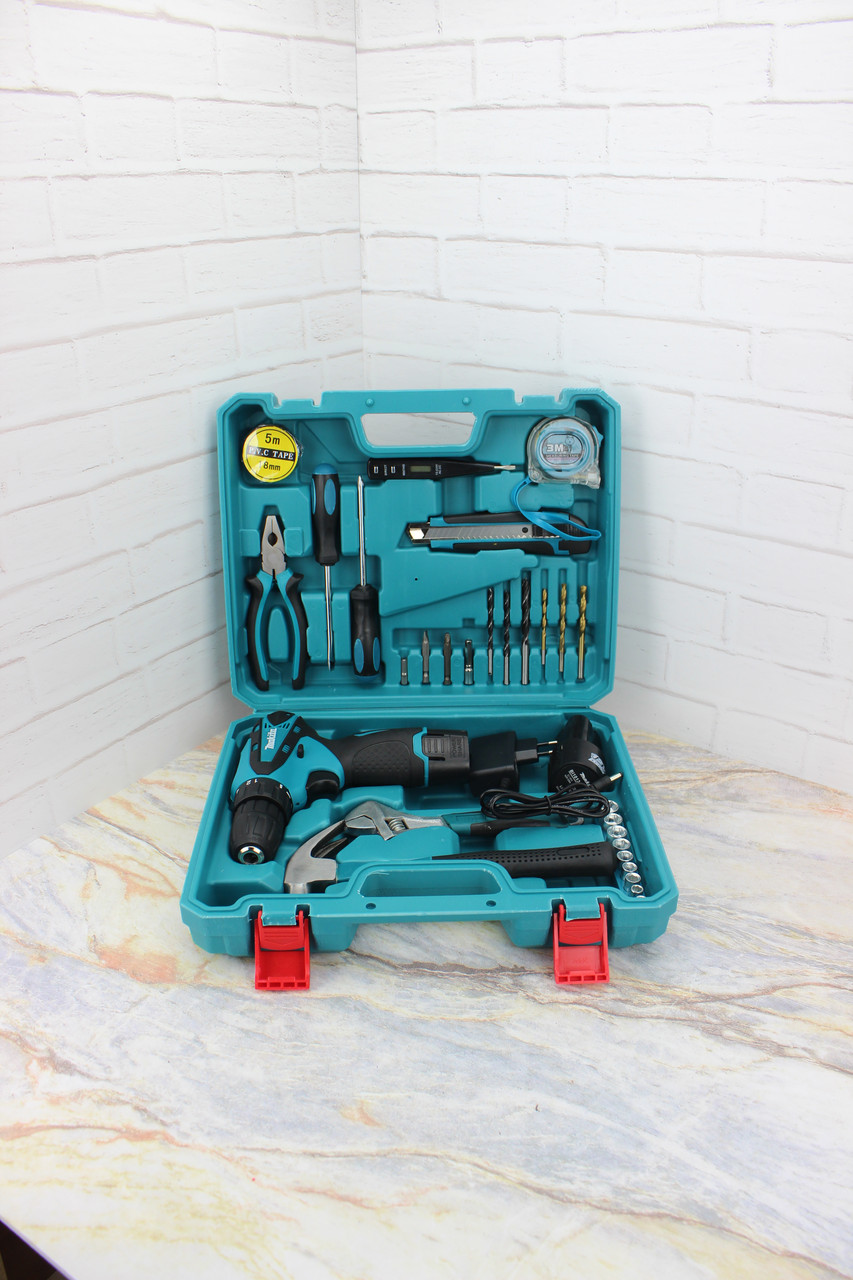Аккумуляторный Шуруповерт Makita DF330DWE (12V, 2AH) с Набором ...