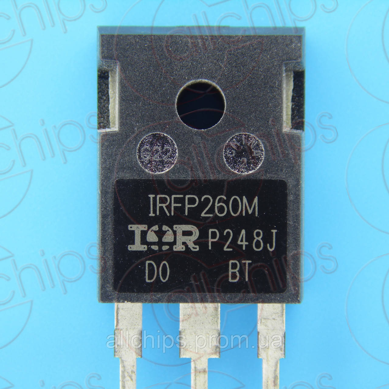 Купить MOSFET N-канал 200В 50А 40мОм IR IRFP260M TO247, цена 103.29 грн ...