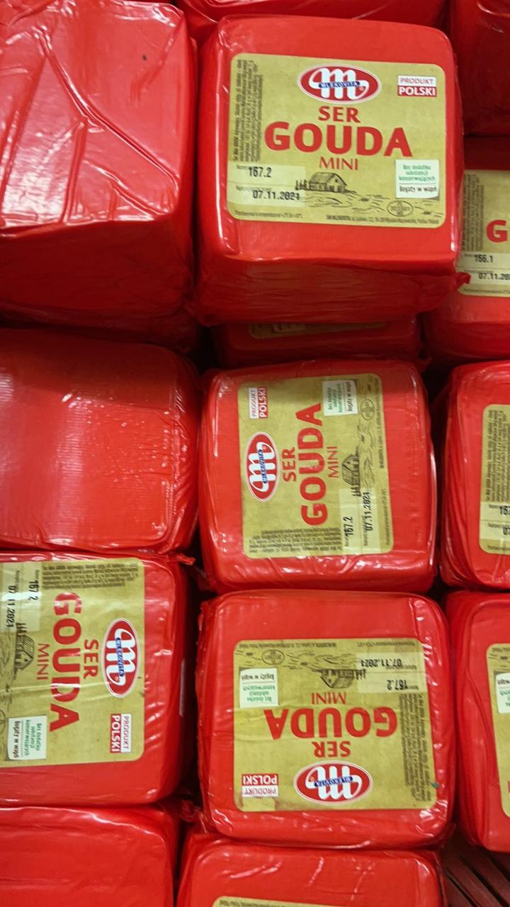 Купить Сыр Гауда Mini Gouda Mlekovita 1 кг (Польша), цена 222 грн — Prom.ua (ID#1547317639)