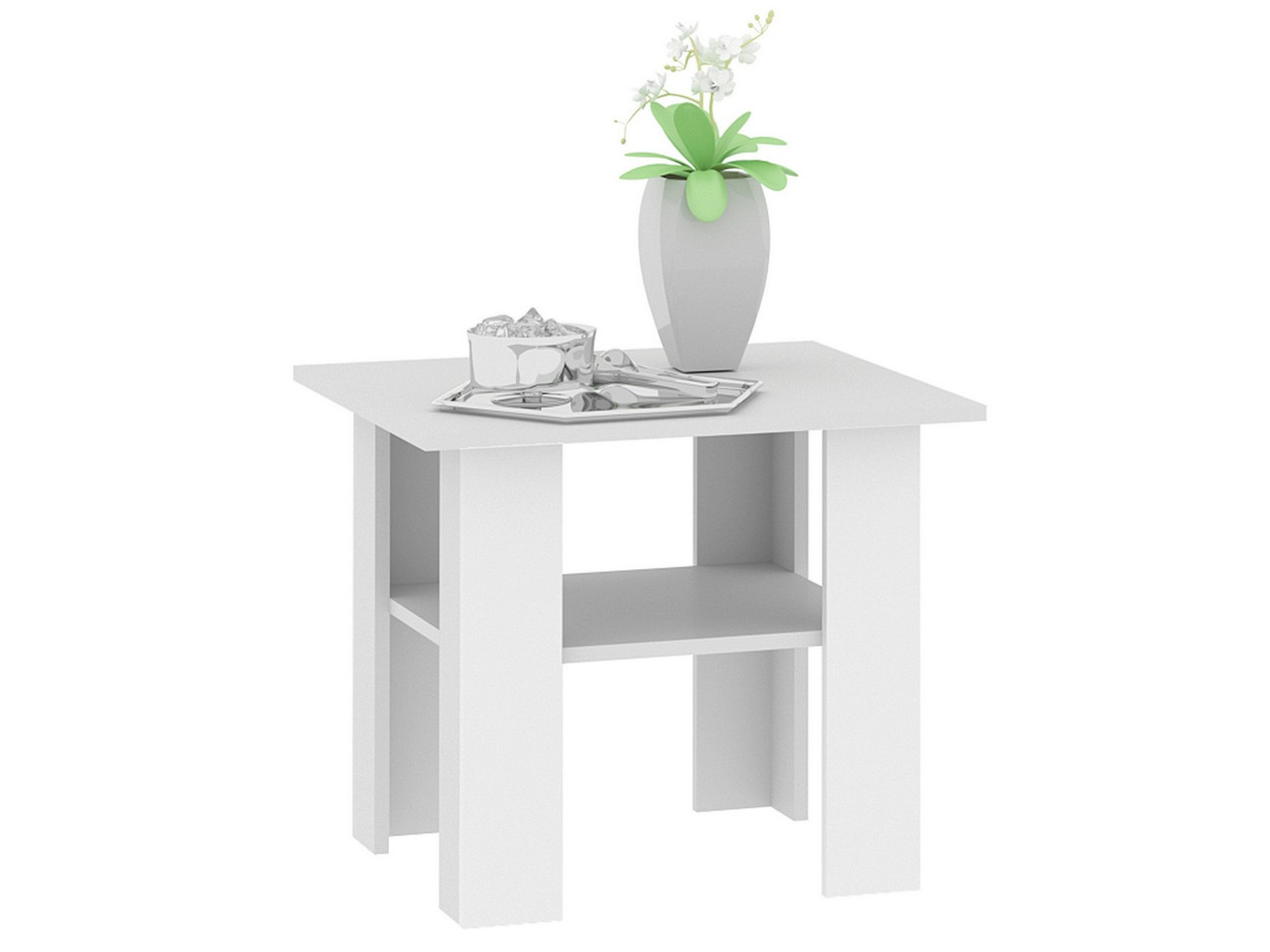 Столик Журнальный, Столик в Гостиную, Кофейный Столик Белый — Купить ...