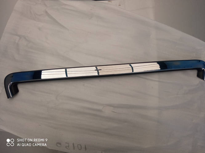 Накладка капота (сабля хром), Aveo, Авео, Вида, Vida-III 96648690 ...