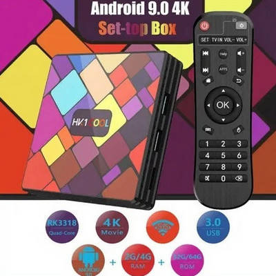 Купити TV Box HK1 Cool 4Gb/32GB Android 9.0 Смарт приставка, ціна 2282 ...