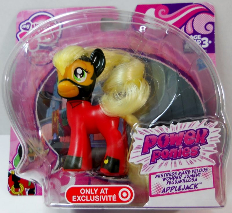 My Little Pony Exclusive Power Ponies Complete Set Of