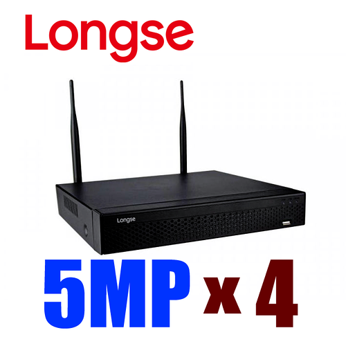 Купить Видеорегистратор WiFi / IP для 4-х камер до 5 Мп, H.265, Onvif ...