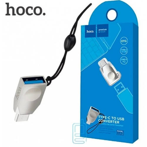 Адаптер/Перехідник ORIGINAL Type-C-OTG Hoco UA9 Nickel (ID#1548621626 ...