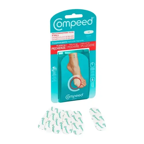 Пластыри от волдырей, узкие, Компид,Compeed, 6 шт (ID#1548633630), цена: 299.88 ₴, купить на Prom.ua
