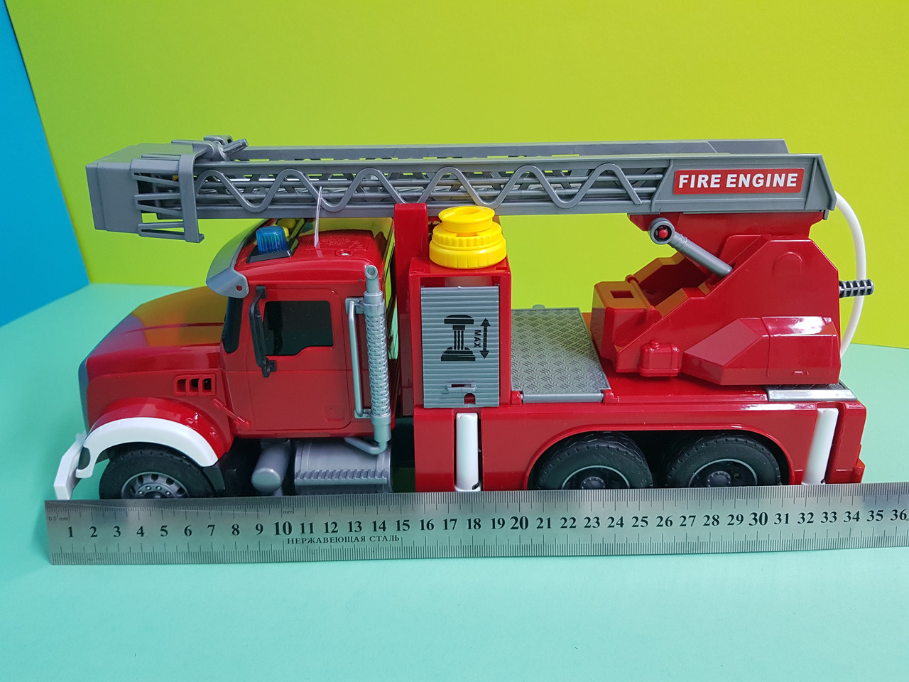 Купить Игрушка большая пожарная автовышка, интерактивная, Автопарк ...