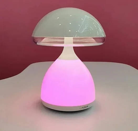 Купить Светодиодный LED ночник гриб 7 цветов HC-868 USB / Лампа ...