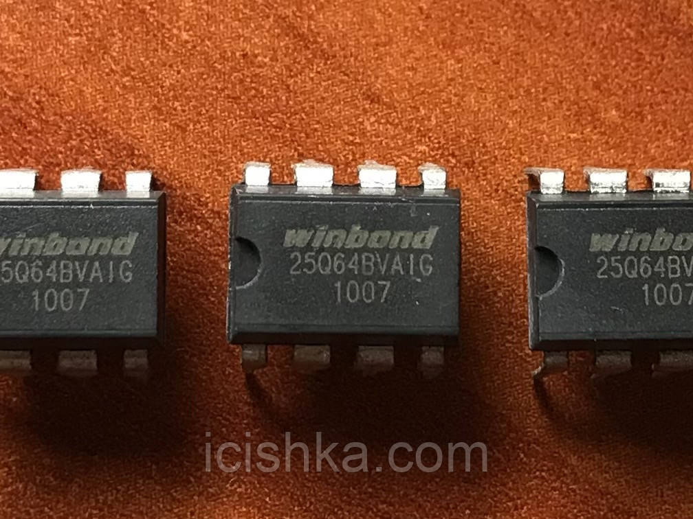 Купити W25Q64FV / W25Q64BV / W25Q64FVAIQ / W25Q64BVAIG / 25Q64 DIP8 ...