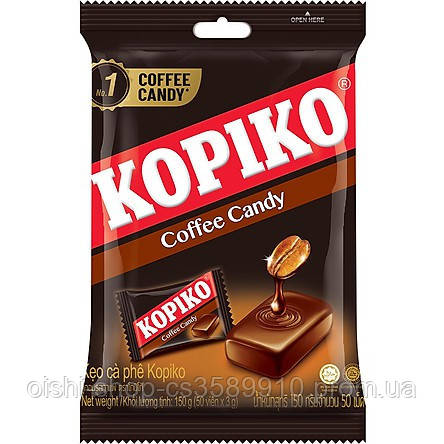 Леденцы "Kopiko Coffee Candy" со вкусом кофе 150грамм ( 50шт*3гр) (ID ...