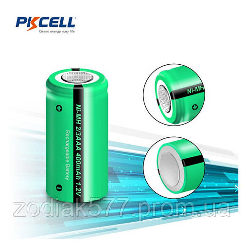 Купить Аккумулятор 2/3 ААА 1.2V 400mAh Ni-Mh Качество!, цена 47 грн ...