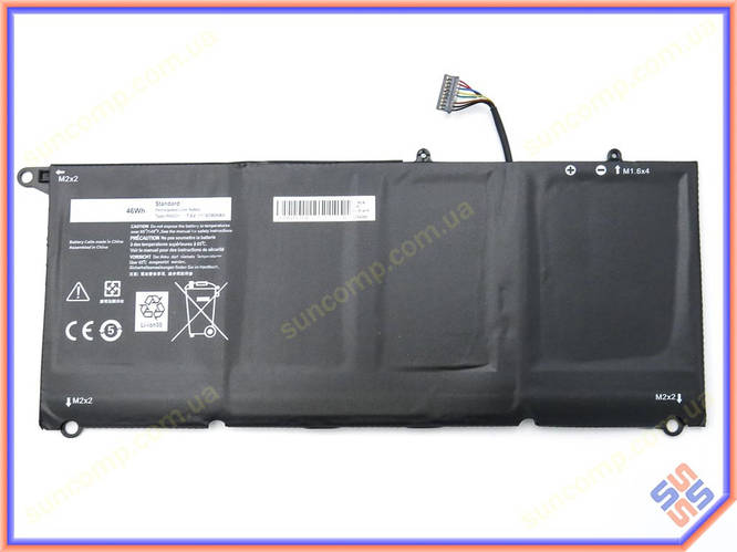 Батарея PW23Y для Dell XPS 13 9360, D1605G, D1605T (TP1GT) (7.6V ...