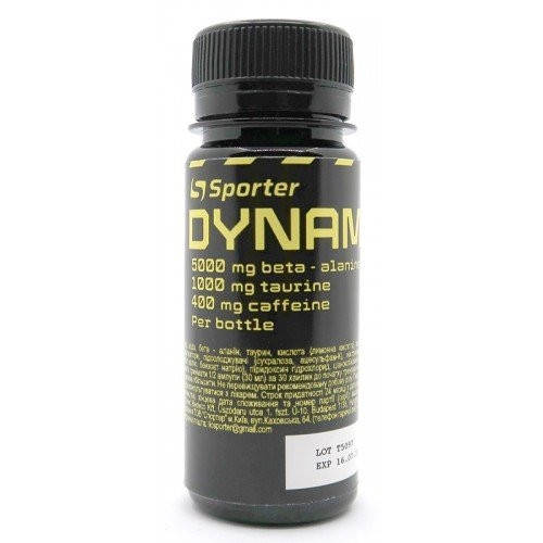 Купить Предтренировочный комплекс Sporter Dynamite Pre-workout, 60 мл ...