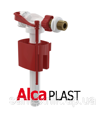 Впускний механізм-поплавок AlcaPlast A160-1/2 бічне підведення латунний ...