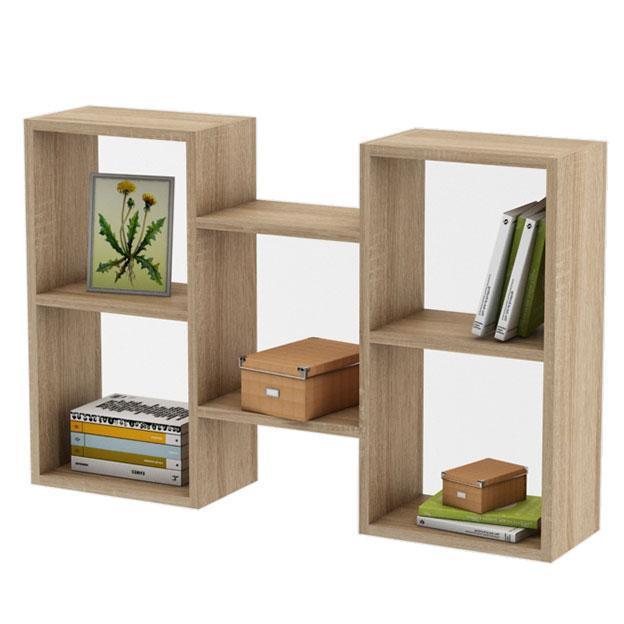 Полиця навісна на стіну Mebelproff Kub 10 книжкова полиця декоративна полиця в кімнату