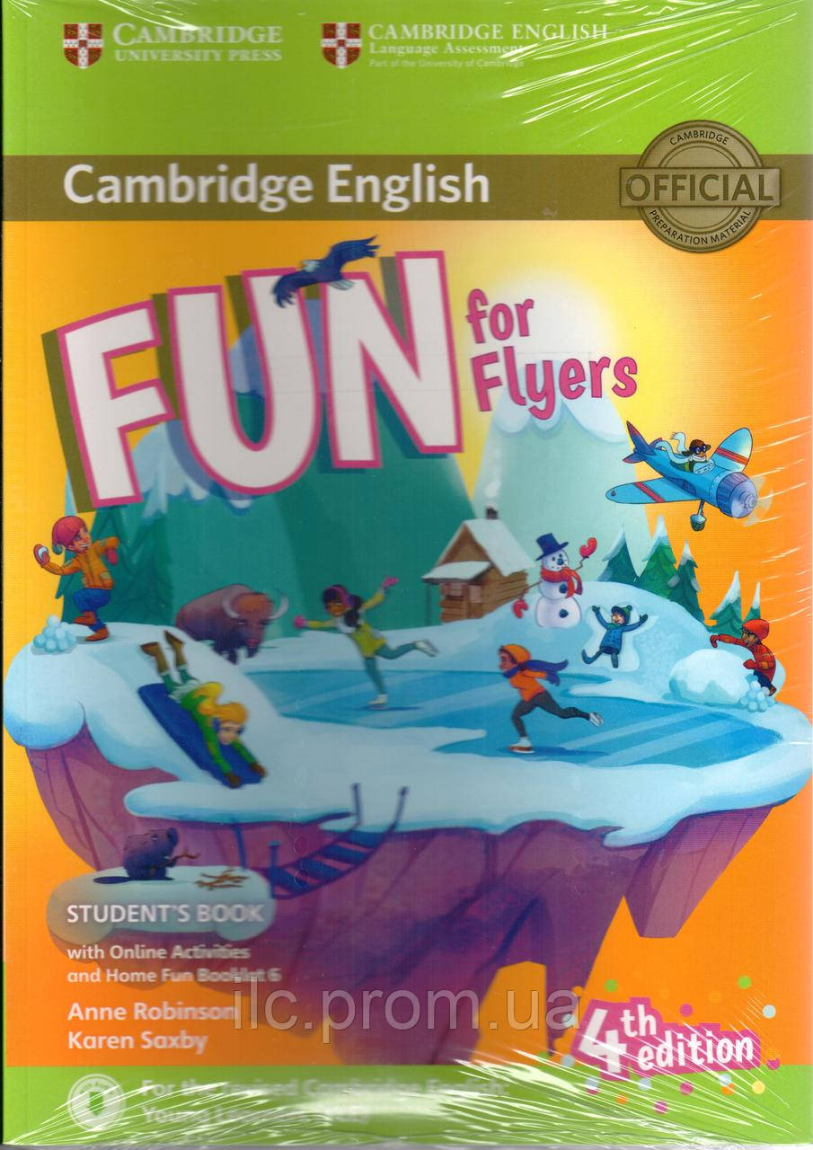 Підручник Fun For Flyers 4th Edition: Student's Book With Downloadable ...